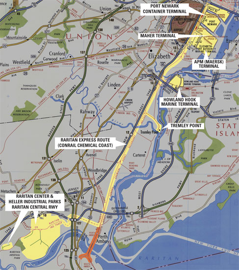 Raritan Center Wharf Replacement project - overview